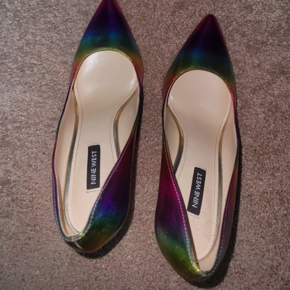 Nine West | Shoes | Neon Pumps | Poshmark